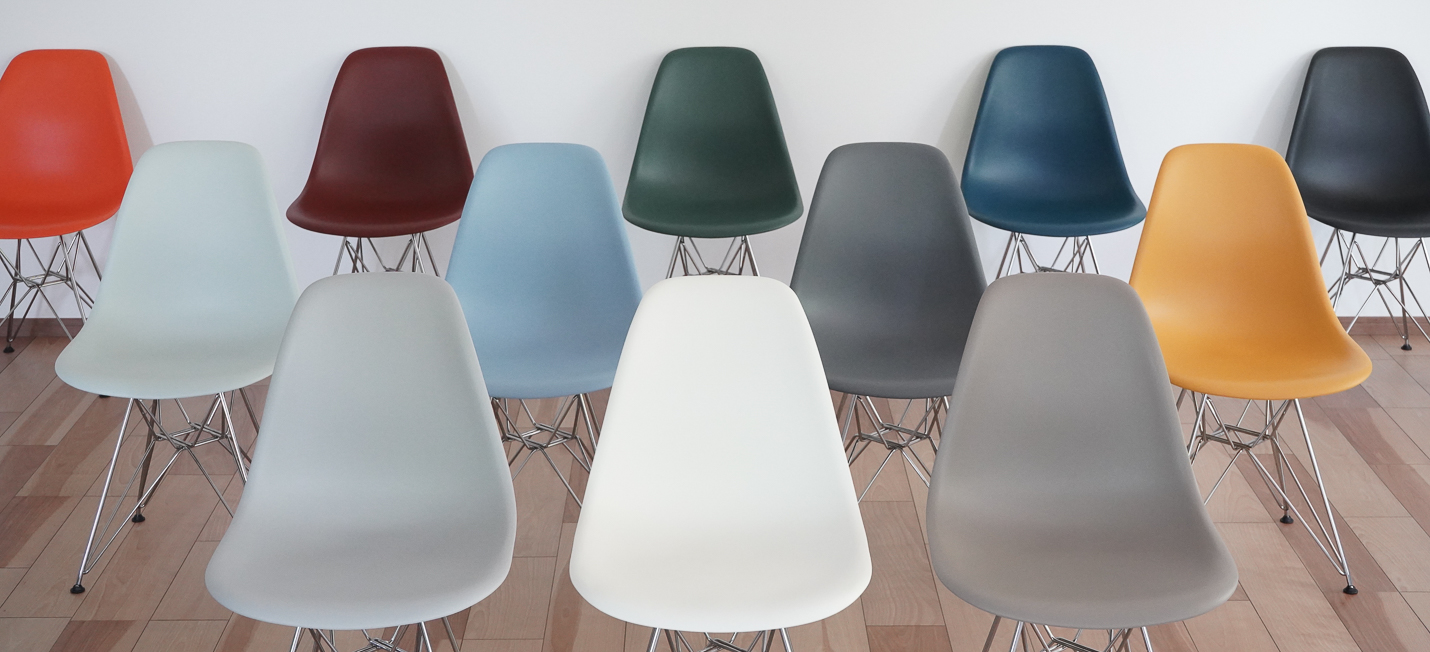 EAMES shell chairexhibition－ Coming!! ALL COLORS | vanilla mag（バニラマグ）